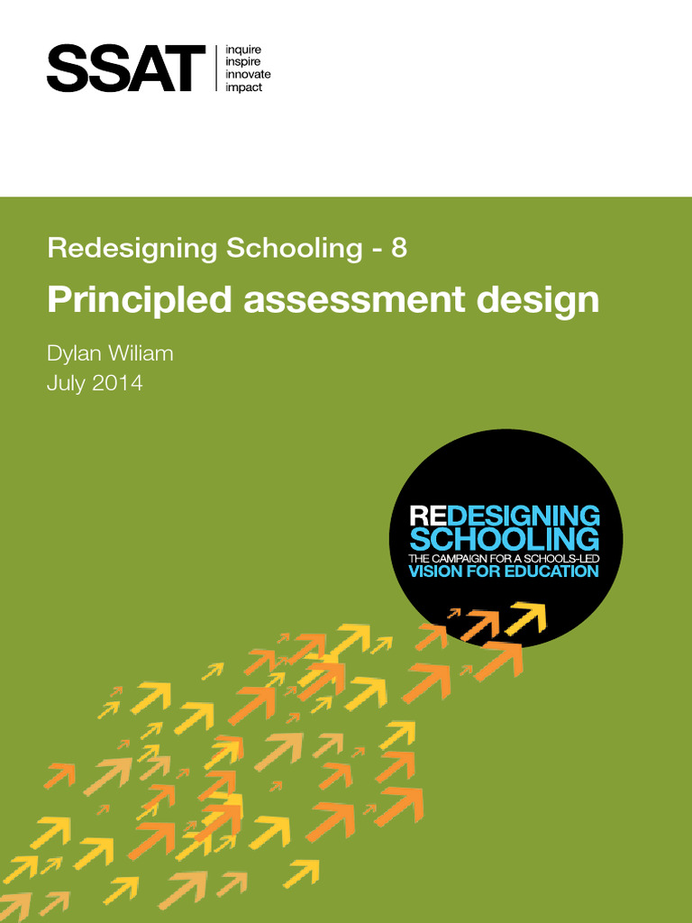 RS8 Principled Assessment Design Chapter One | PDF | Educational ...