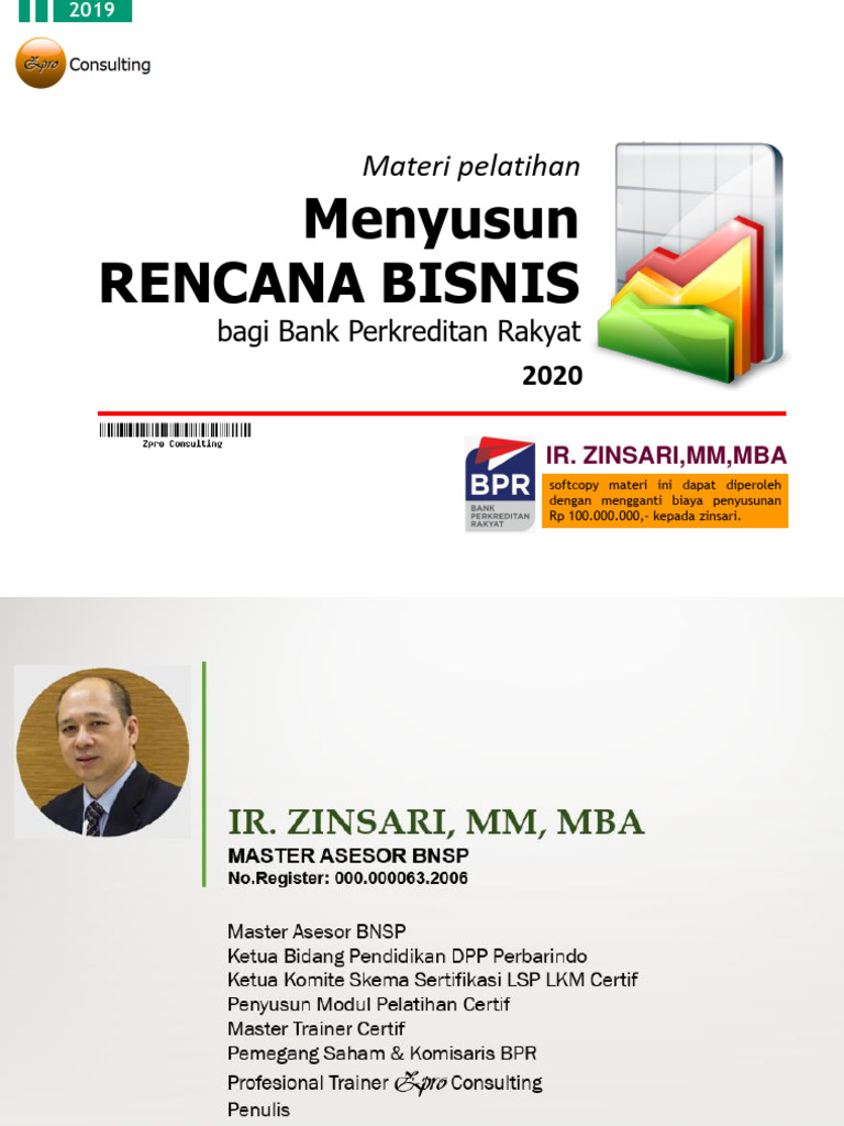 Materi Presentasi RBB-BPR 2020 | PDF