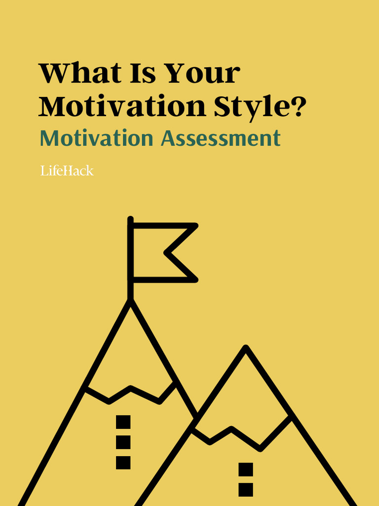 What Is Your Motivation Style | PDF | Motivational | Motivation