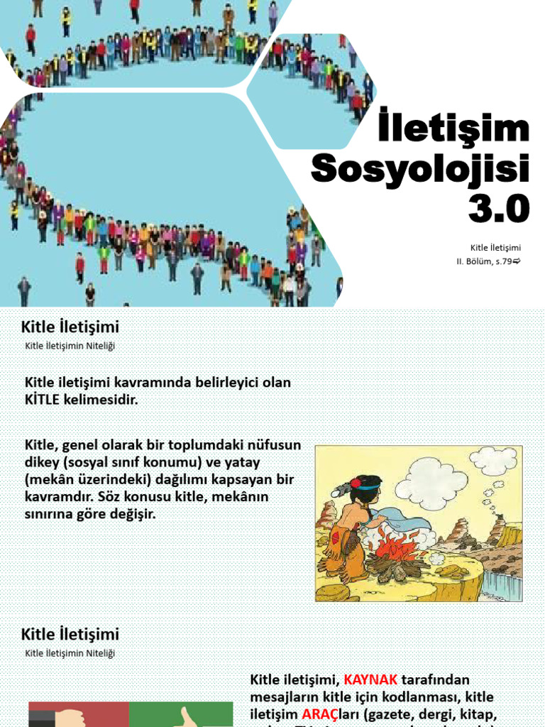 03 Iletisim Sosyolojisi | PDF