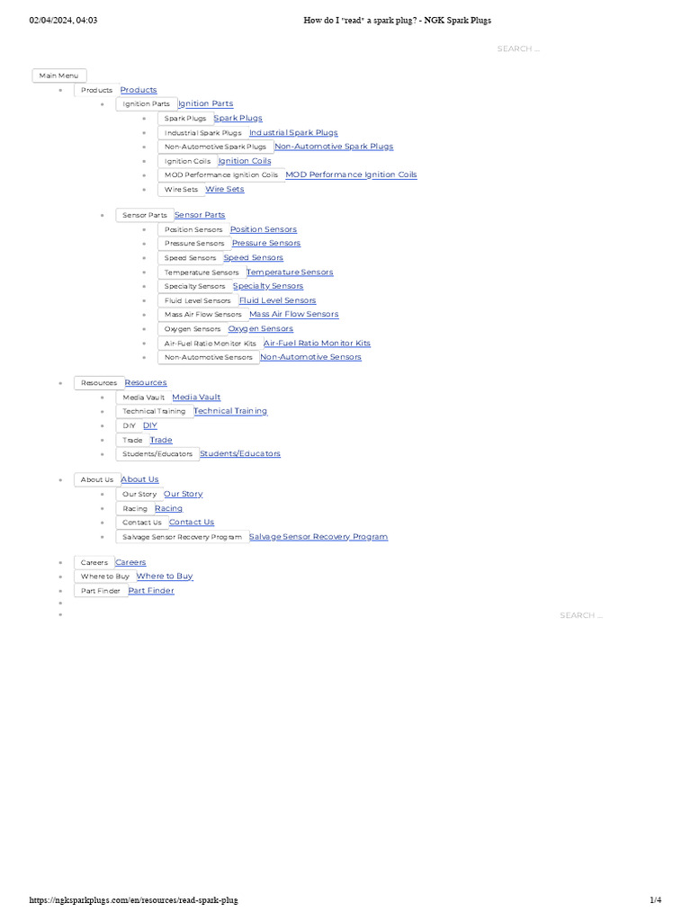 How do I _read_ a spark plug condition_ - NGK Spark Plugs | PDF | Thermal Insulation | Physical ...