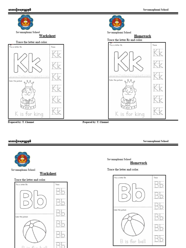 Sovannaphumi School Worksheets | PDF | Art