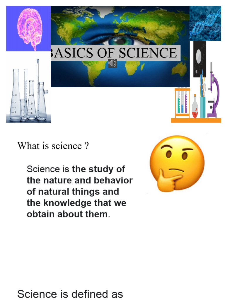 Basics of Science | PDF