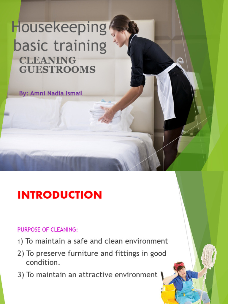 Housekeeping - Room Service - Training | PDF | Bed | Housekeeping