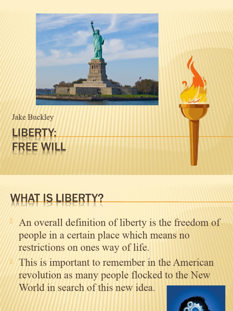 Liberty | PDF | Free Will | Liberty