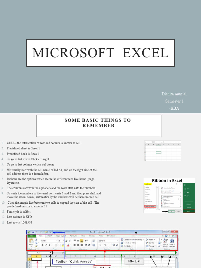 Excel | PDF | Control Key | Microsoft Excel