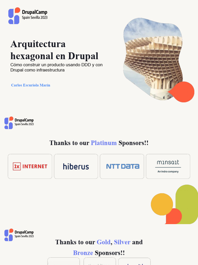 Arquitectura Hexagonal en Drupal | PDF | Drupal | Desarrollo de software