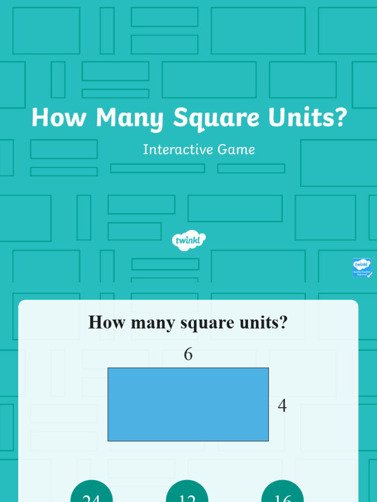 Us2 M 112 How Many Square Units Powerpoint Game Ver 1 | PDF | Teaching Methods & Materials