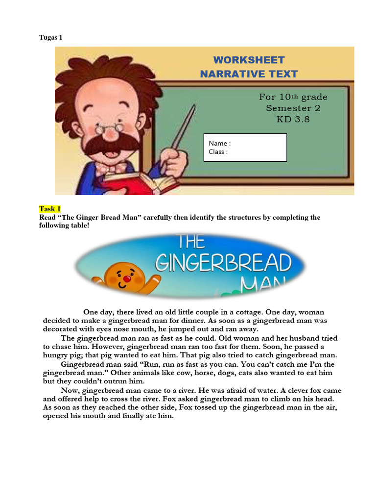 English Lesson Narrative Text | PDF | Hansel And Gretel (Opera)