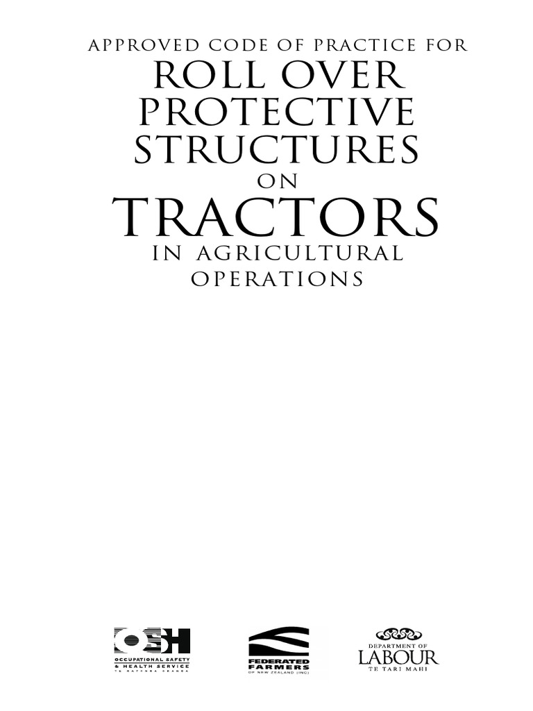 707WKS 1 Farm Vehicles Roll Over Protective Structures On Tractors ...