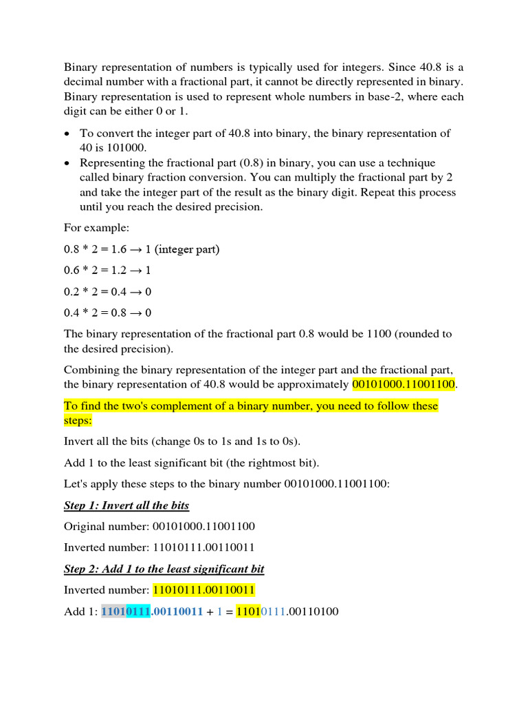 DLD Binary Fraction Number | PDF | Division (Mathematics) | Elementary Mathematics