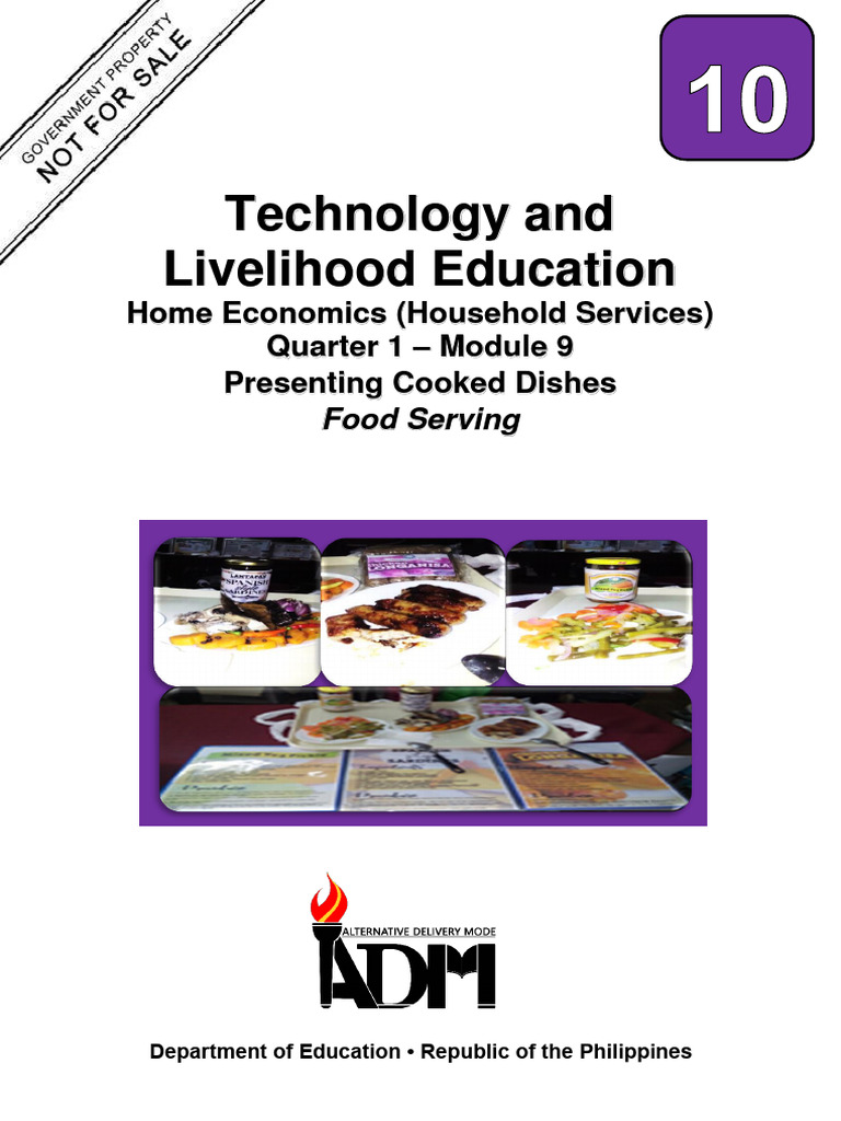 HE-HS10 Q1 Mod9 Presenting-Cooked-Dishes-Food-Serving - Version3 | Download Free PDF | Buffet ...
