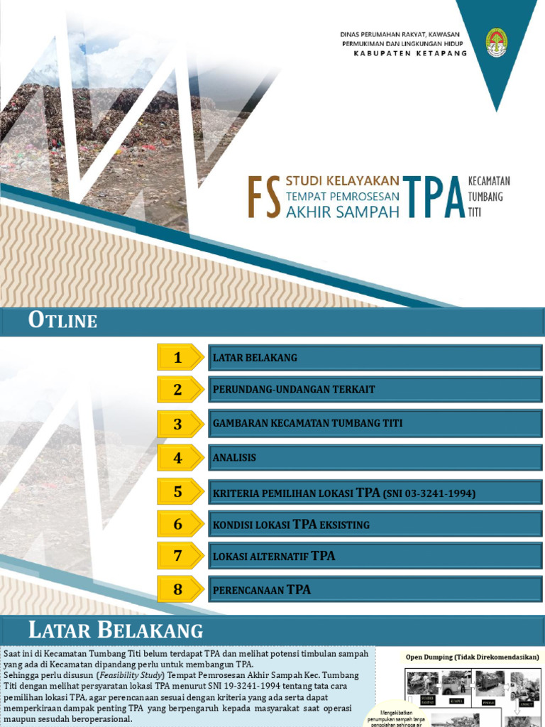 Akhir FS Tpa Tumbang Titi | PDF | Teknologi & Rekayasa