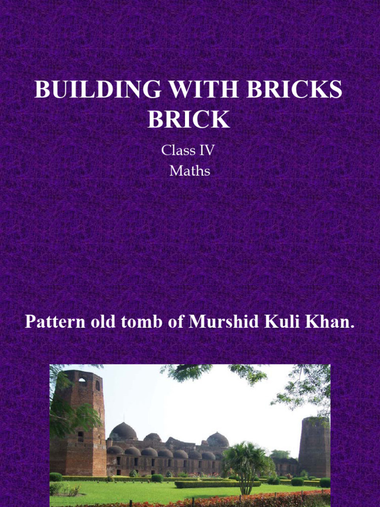 Building With Bricks Lesson 1 | PDF | Social Science | Art