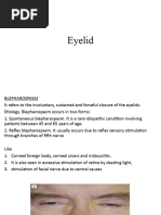 Eyelid Glands: Types and Clinical Issues | PDF | Diseases And Disorders | Medical Specialties