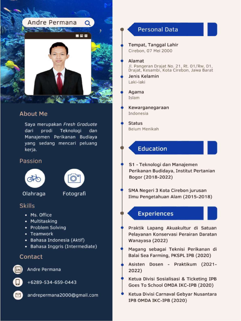 Resume Andre Permana Mt Gacoan Pdf