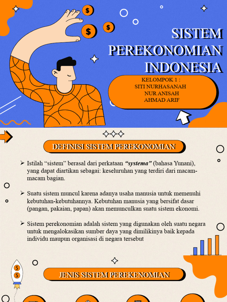 Sistem Perekonomian Indonesia - Kelompok 1 | PDF | Pengelolaan Keuangan ...