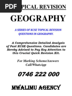 Geography Notes For Form Two - All Topics - Msomi Bora 2 | PDF | Soil ...