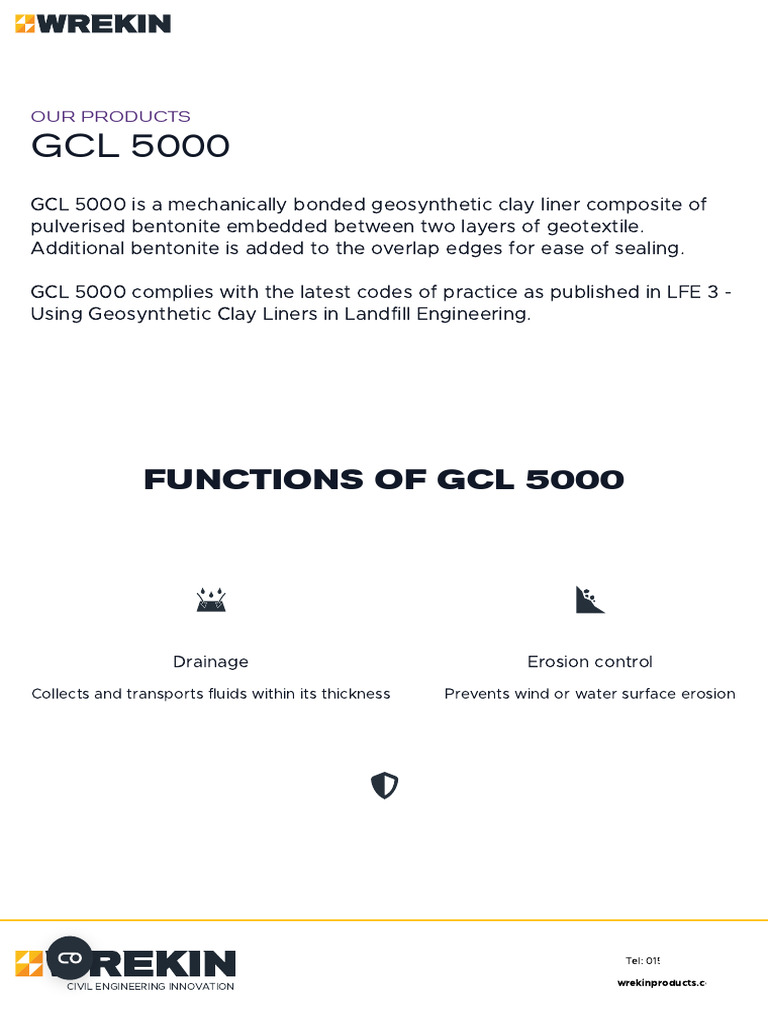 06 - GCL 5000 - Wrekin | PDF | Physical Sciences | Applied And Interdisciplinary Physics