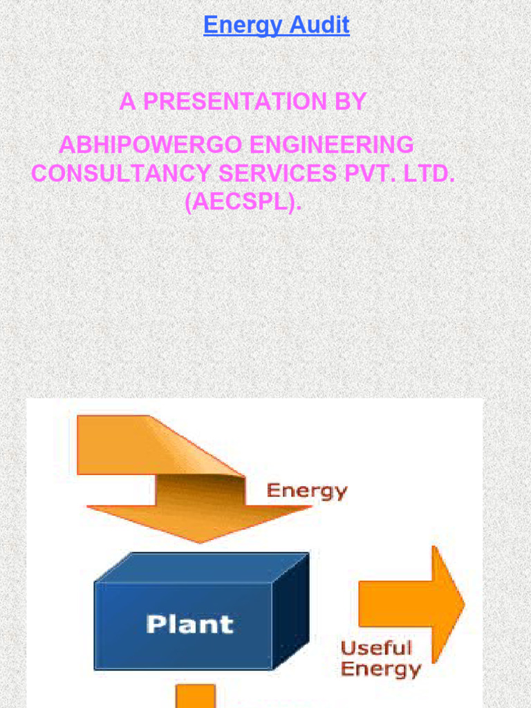 Energy Audit Presentation Final | PDF | Energy Conservation | Audit