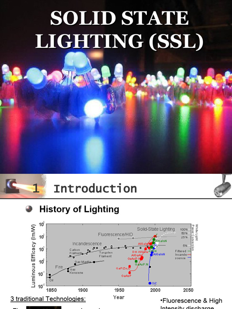 Evolution of Solid State Lighting (SSL) | PDF | Light Emitting Diode ...