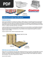 Technical Specifications Wooden Pallet CP3 EN | PDF | Pallet | Materials