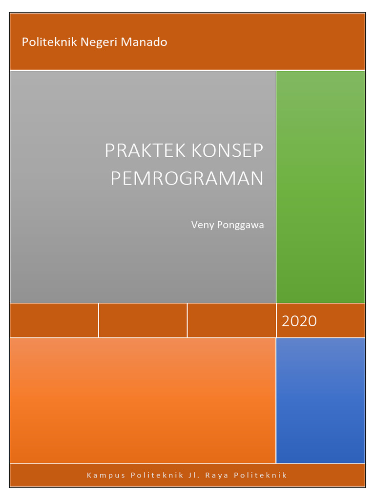 Modul Praktek Konsep Pemrograman | PDF