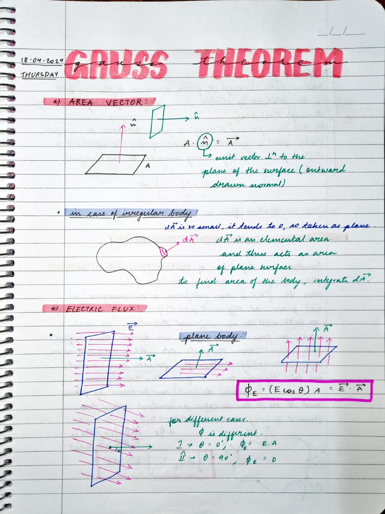 Gauss Theorem | PDF