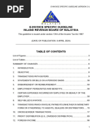 Irbm e Invoice Specific Guideline Version 11 | PDF | Invoice