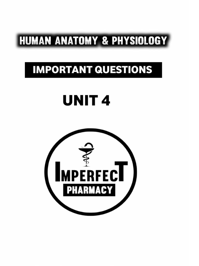 UNIT 4 HAP .. Pharmacy | PDF