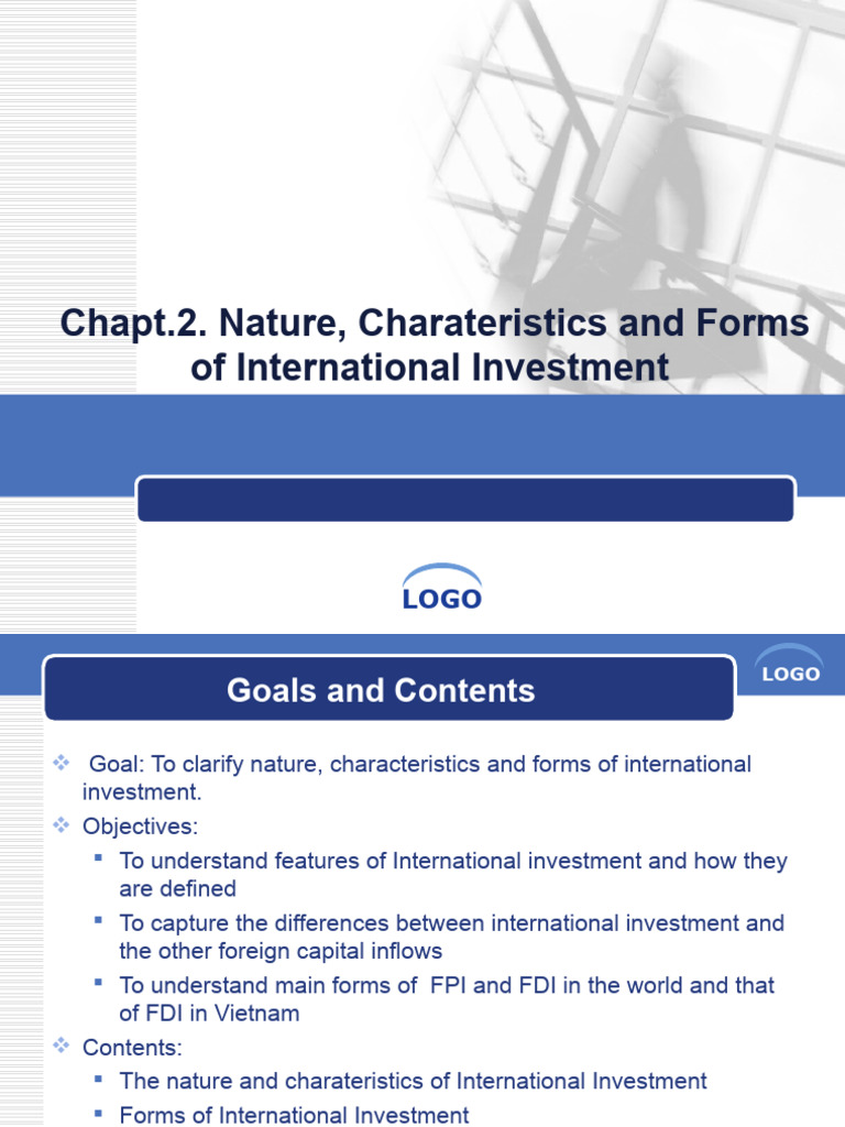DTQT Ch2 Nature and Forms (SV Oct 2018) | PDF | Mergers And Acquisitions | Foreign Direct Investment
