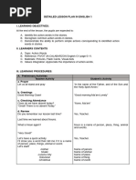 Detailed Lesson Plan in Adjectives Grade 1 | PDF | Lesson Plan | Adjective