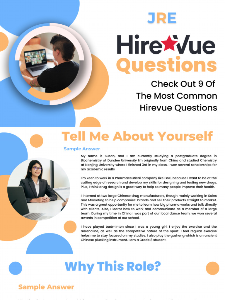 9 Most Common Hirevue Questions YT | PDF