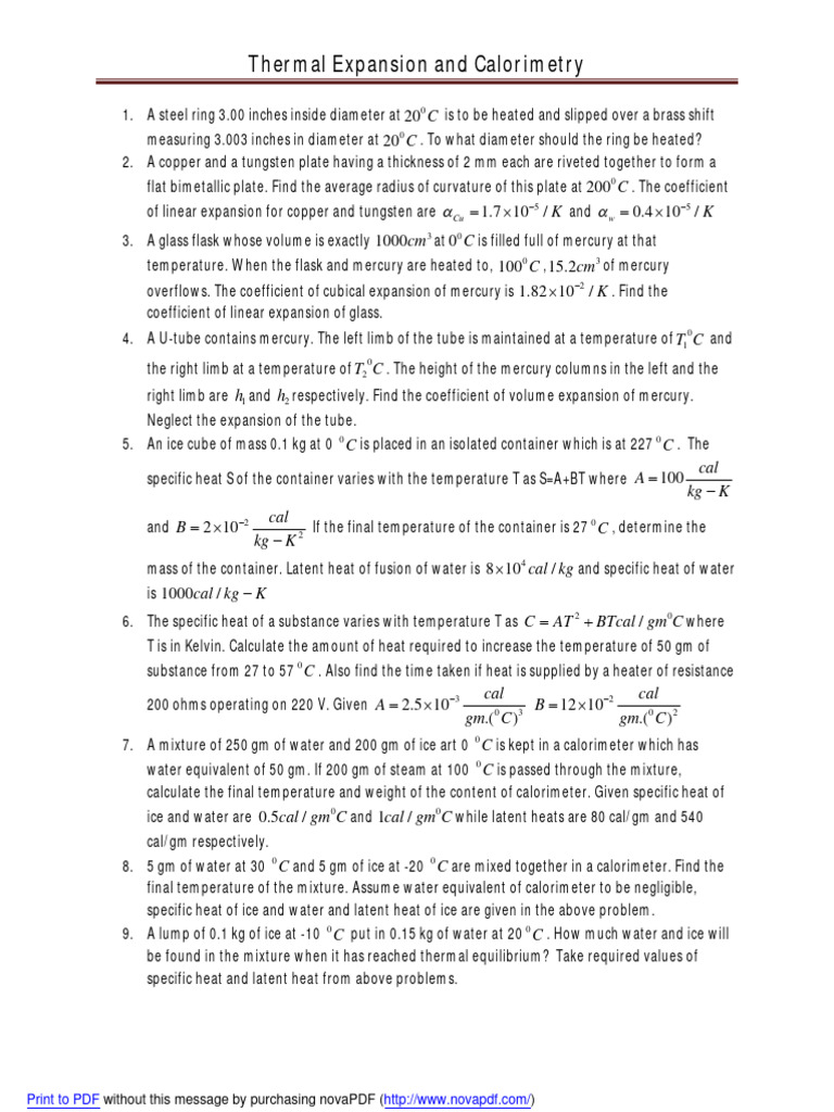 AWS_Heat_ | Download Free PDF | Thermal Expansion | Heat