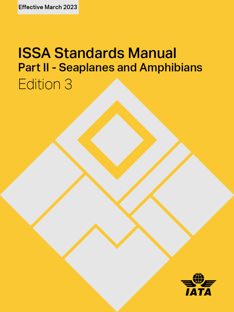 Issa Standards Manual Part II - Seaplanes and Amphibians Edition 3 ...