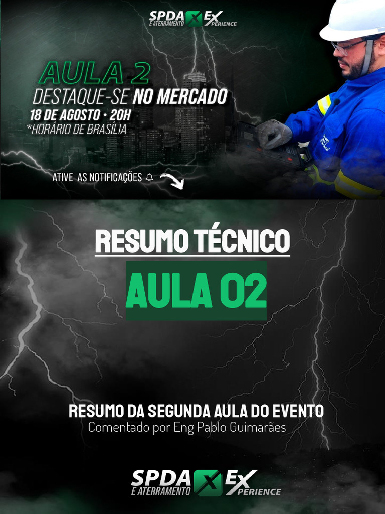 Livro Digital - Aula 02 SPDA e Aterramento Experience (Agosto) | PDF | Setor terciário da ...