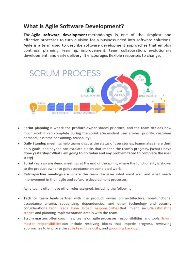 Agile and Waterfall | PDF | Scrum (Software Development) | Software Development Process