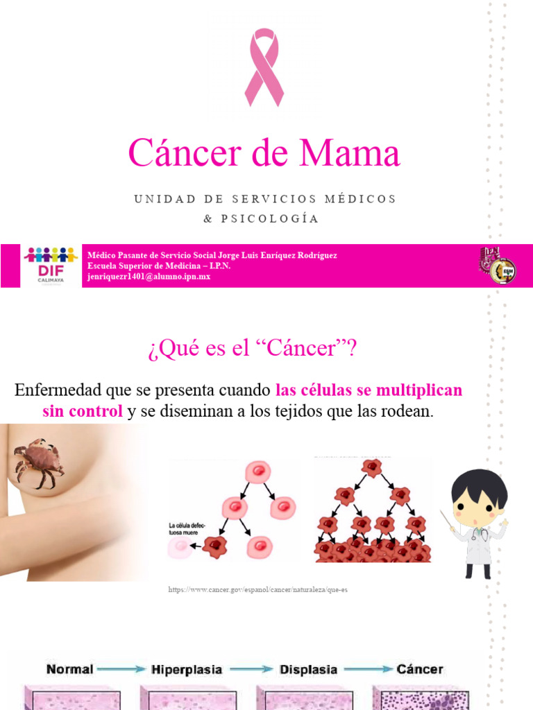 CA Mama DIF | PDF | Cáncer | Cáncer de mama