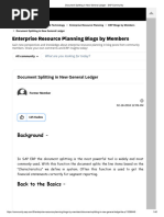 Document Splitting Configuration | PDF | Debits And Credits | Clearing ...