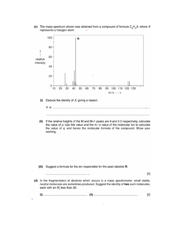 Mass Spectrometry Topical Questions | PDF