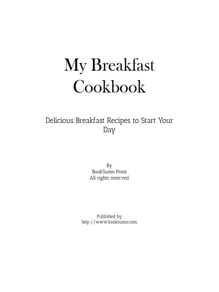 Breakfast Recipes for Home Cooks | PDF | Oatmeal | Pancake