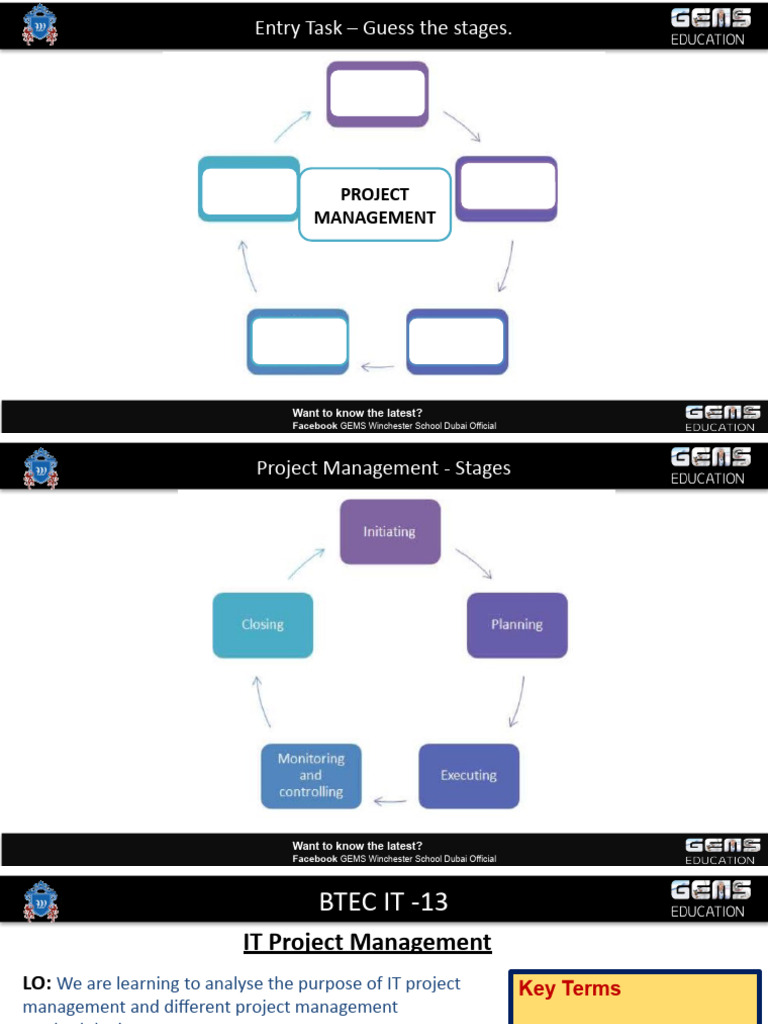 ProjectManagement - Lesson 1 | PDF | Software Development Process | Project Management
