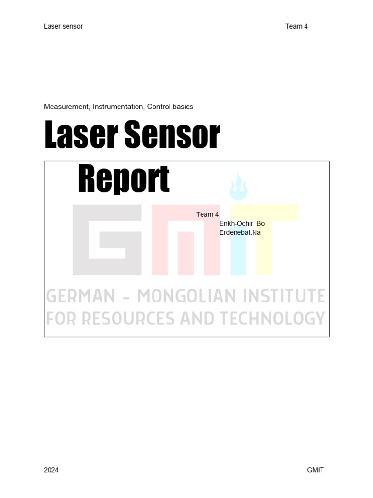 Measurement, Instrumentation, Control Basics | PDF | Lidar | Laser