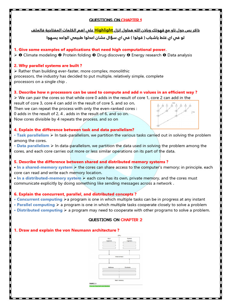 Key Concepts in Parallel Computing | PDF | Central Processing Unit | Cpu Cache
