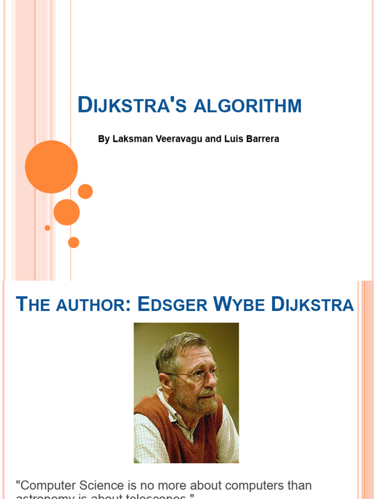 Cse102 Lec 08 01 Dijkstra Intro | PDF | Algorithms | Applied Mathematics