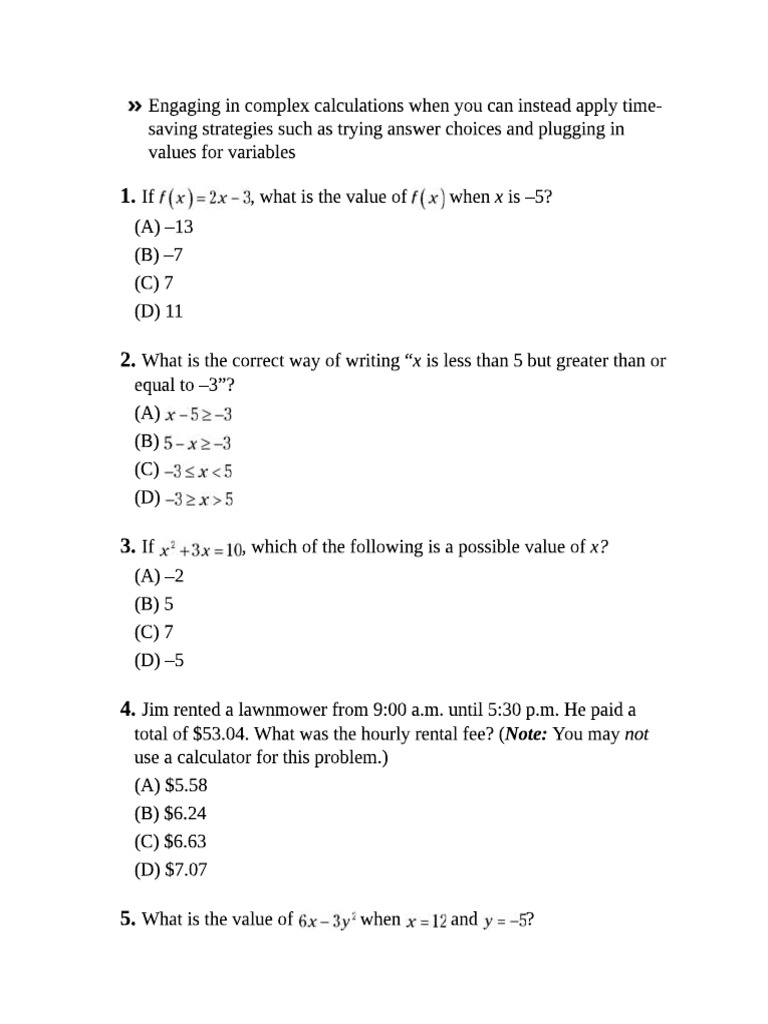 1001 Maths Part 1 (1 - 36) | PDF