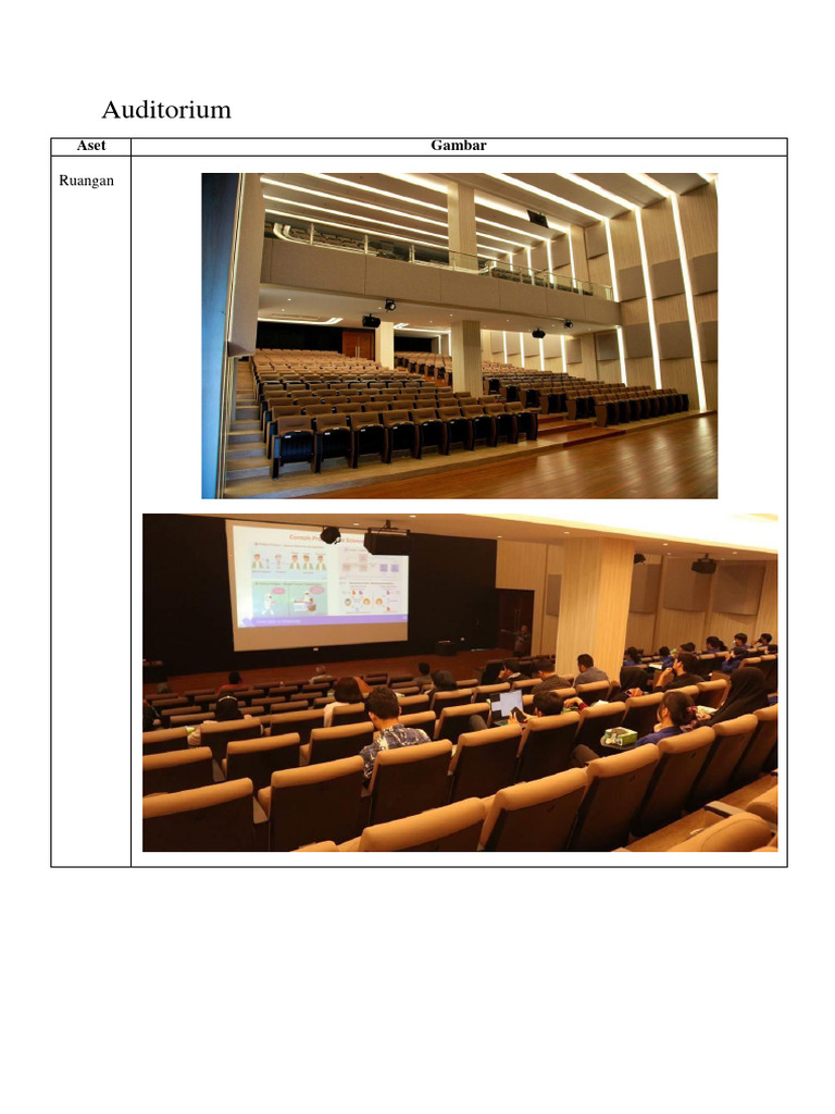 Auditorium | PDF