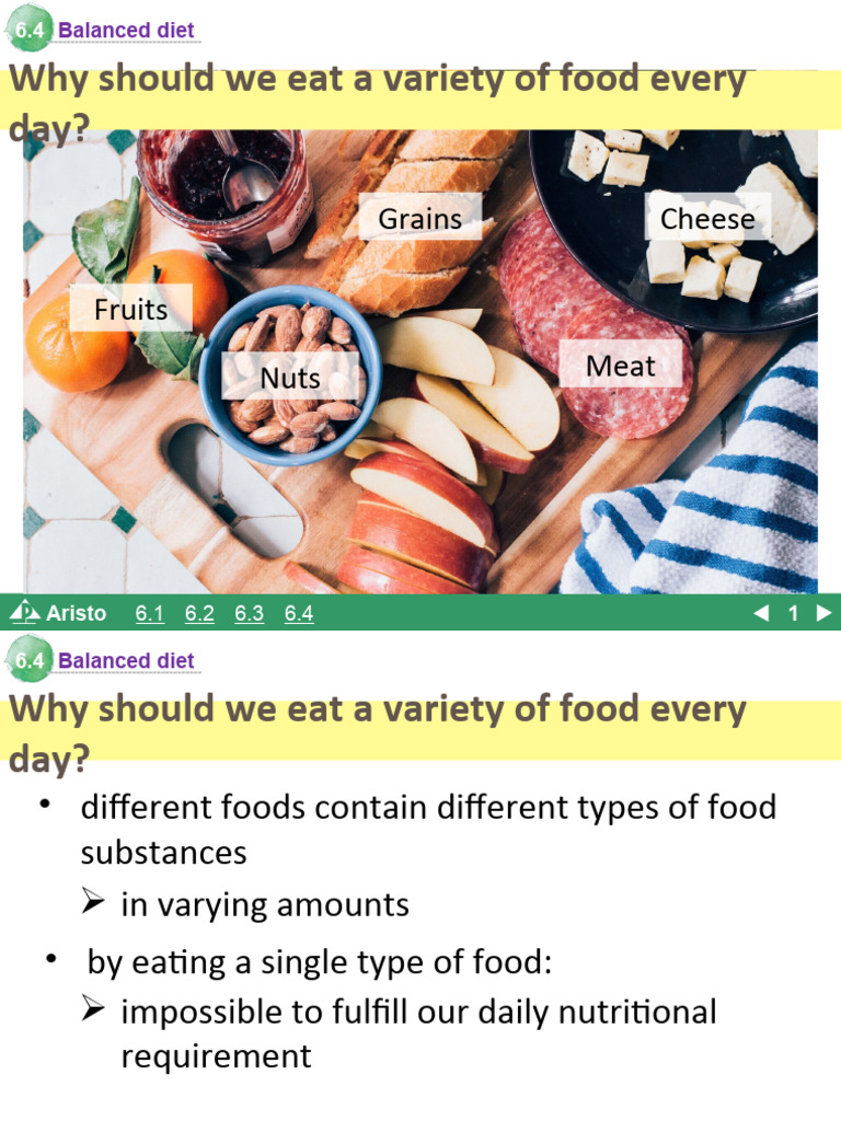 Why Should We Eat A Variety of Food Every Day?: Grains Cheese | PDF ...