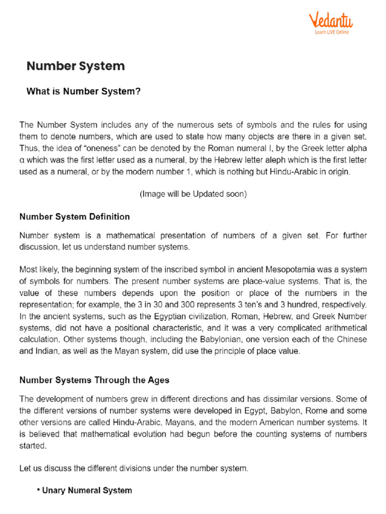 Number System | PDF