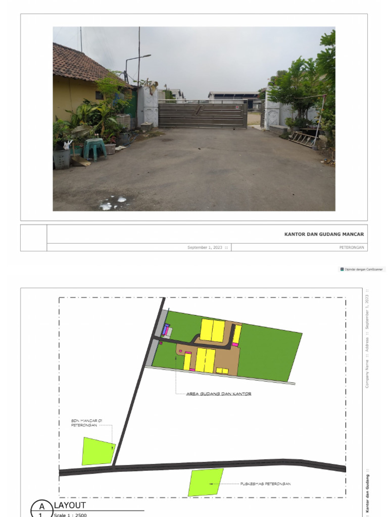 Layout Gudang | PDF